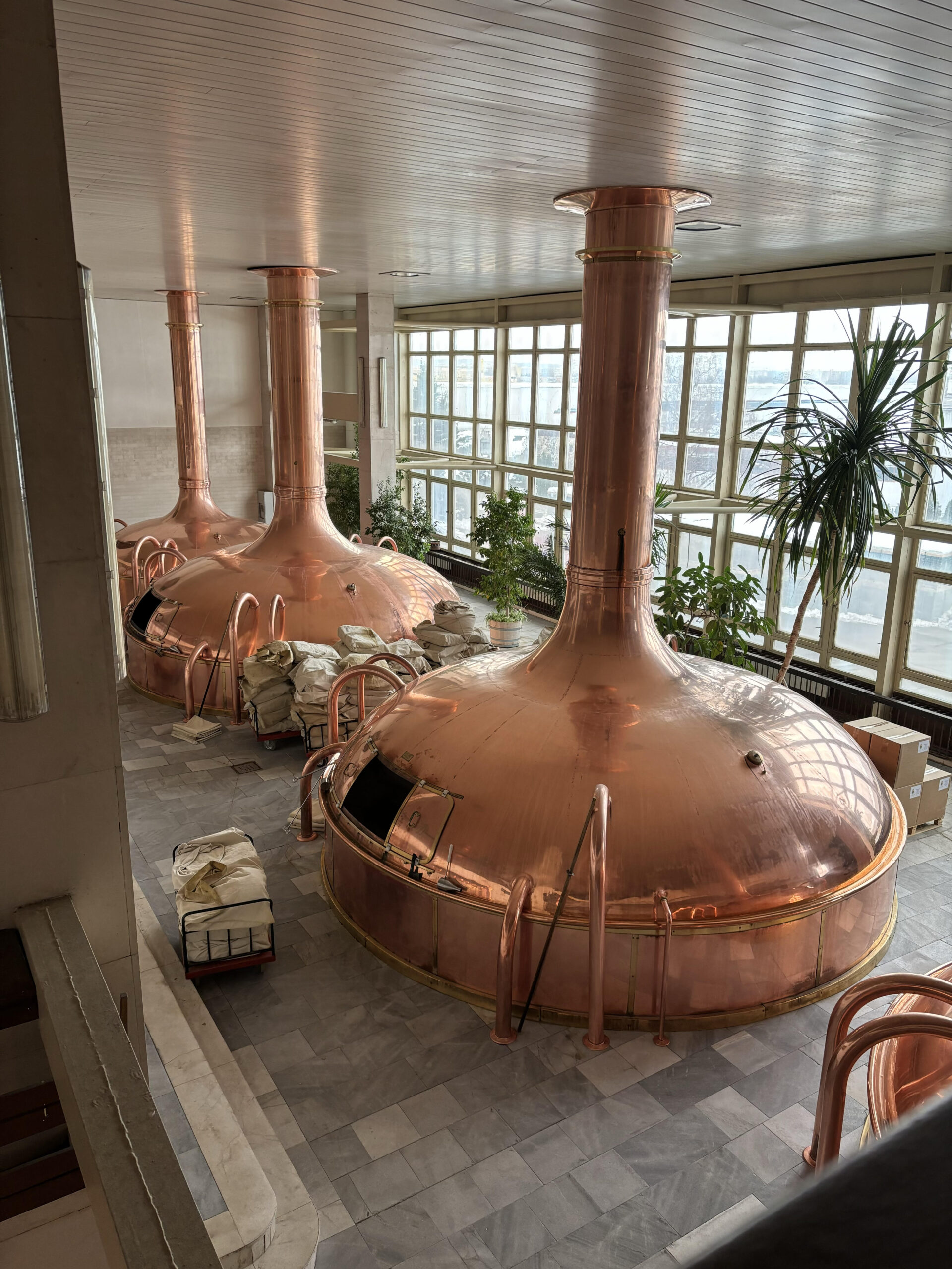 Inside the Budweiser factory - Pic off